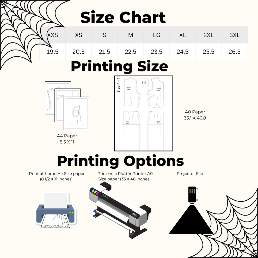 Jester Costume Hat Sewing Pattern with Video (PDF and Projector Files ...